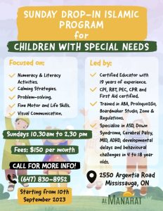 Special Needs Program - Al-Manarat Academy